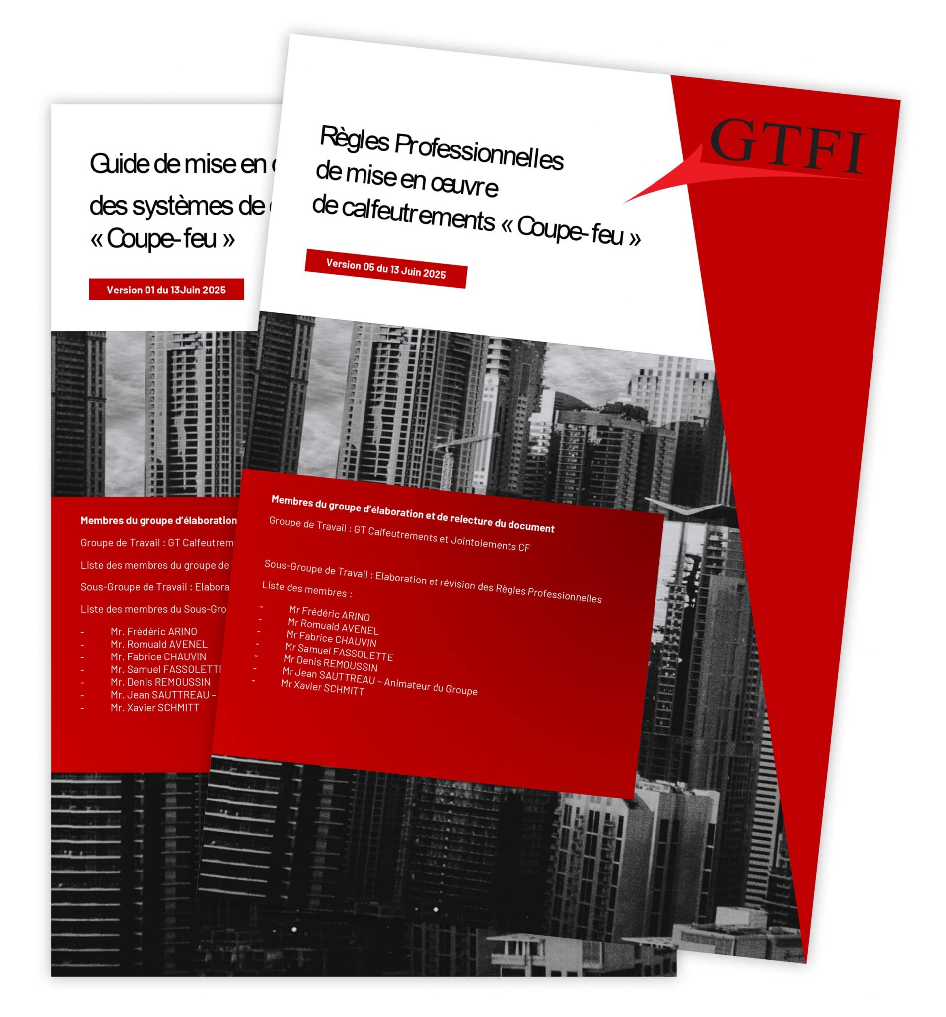 Formulaire Règles pro et guide de mise en oeuvre calfeutrements – GTFI